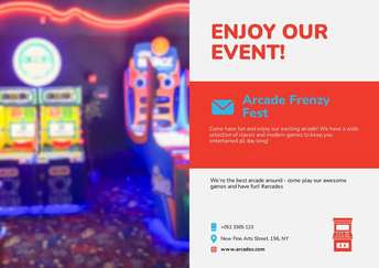 Ultimate Arcades Business Templates: Elevate Your Branding Efforts ...