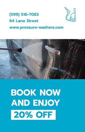 Top Outdoor Banners Templates for Your Pressure Washers Business