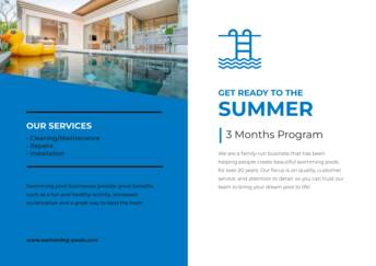 Dive into Success: Launch Your Swimming Pools Business with Editable ...