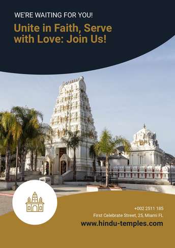 Best Invitations Designs for Your Hindu Temples Business!