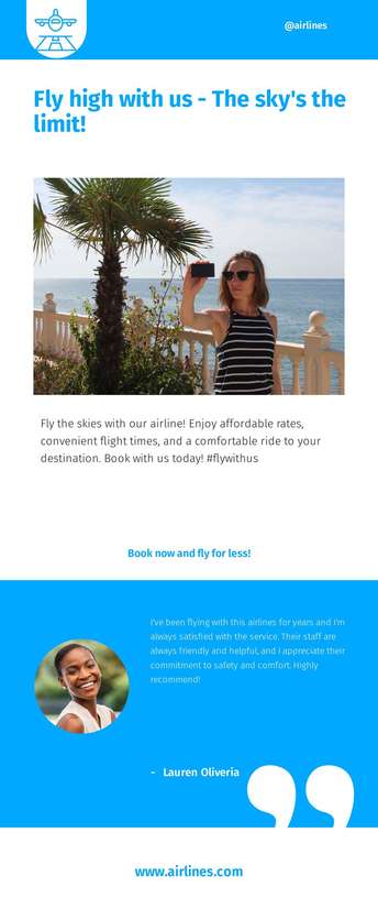 Sky-high Success: Elevate Your Airline Marketing with Branded Newsletters!