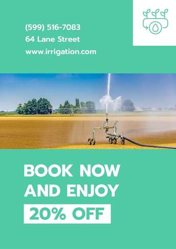 Top Outdoor Banners Templates for Your Irrigation Business Success