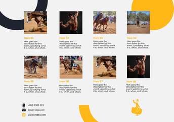Rodeo Marketing Made Memorable: Unleash the Best Catalog Designs!