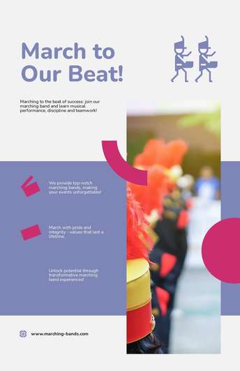 Top Outdoor Banner Templates for Marching Bands Business Success!