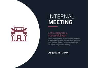 Stunning Internal Events Templates for Your Shrines Business