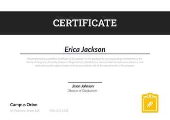 How to Market a Professional Certificate Design Format - Tips and ...