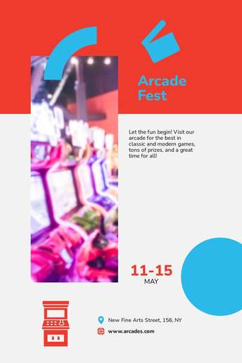 Ultimate Arcades Business Templates: Elevate Your Branding Efforts ...