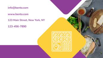 Launch Your Bento Business Today with Editable Brand Material!