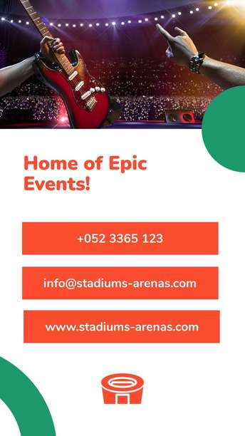 Score Big with Custom Stadium & Arena Social Media Covers!