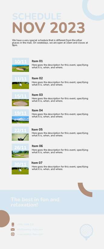 Top Newsletter Templates for Country Clubs Business: Get Incredible ...