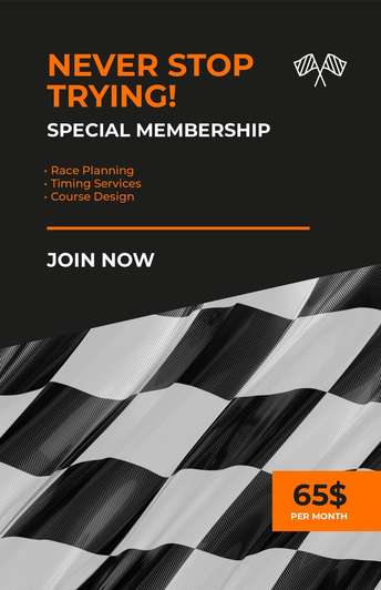 Launch Races & Competitions Business: Create Outdoor Banners in Seconds!
