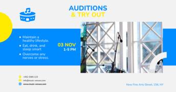 Unlock Success: Vibrant Recruitment Designs for Music Venue Growth!