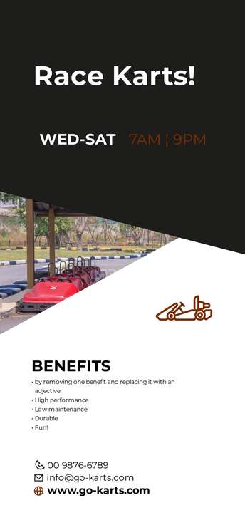 Rev up Your Go Karts Business with Stunning Branded Designs!