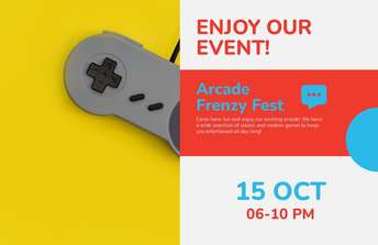 Ultimate Arcades Business Templates: Elevate Your Branding Efforts ...