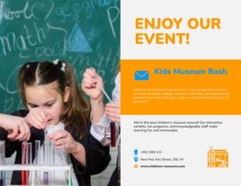Revamp Your Childrens Museums Biz with Desygner's Ultimate Promo Kit!
