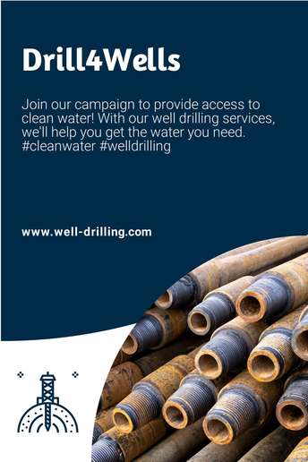 Launch your Well Drilling biz with editable Special Campaigns designs!