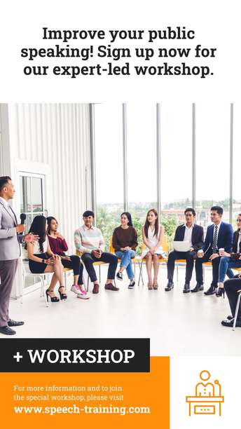 Instantly Launch Speech Training Business with Editable Special ...