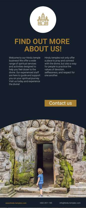 Optimize your Hindu Temples business with top Newsletter designs!