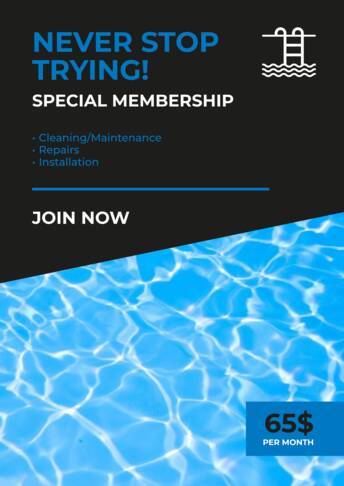 Launch Your Swimming Pools Business with Editable Outdoor Banner Designs