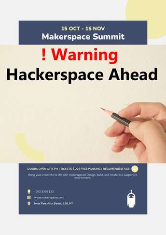 Launch Your Makerspace Business with Editable Outdoor Banners in Seconds