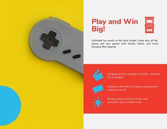 Ultimate Arcades Business Templates: Elevate Your Branding Efforts ...