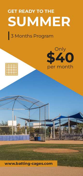 Start Swinging: Launch Your Batting Cages Biz with Ready-to-Use Branding!