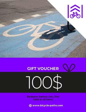 Launch Your Bicycle Paths Business with Editable Employee Rewards Designs