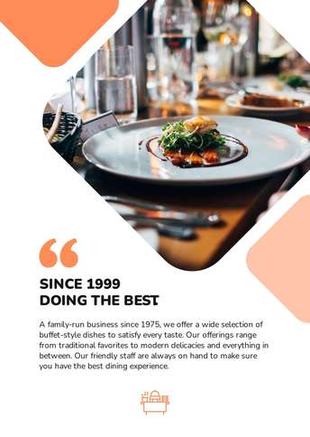 Launch Your Buffets Business with Editable Indoor Signage Designs