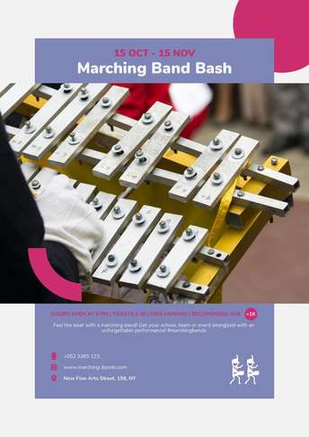 Top Outdoor Banner Templates for Marching Bands Business Success!