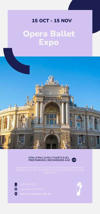 Elevate Your Opera & Ballet Marketing with Stunning Catalog Designs!