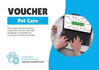 Unleash Savings: Get Pawsome Pet Insurance Voucher Designs!