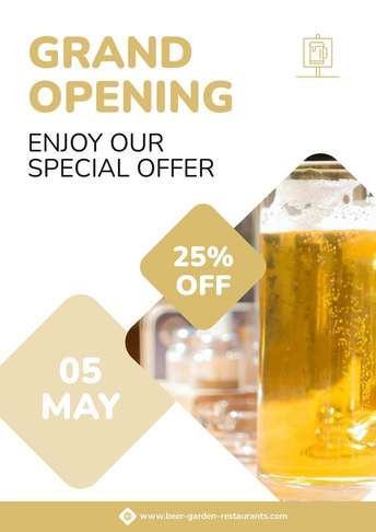 Boost your beer garden's marketing with top-notch outdoor banners!