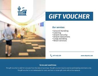Instantly Create Voucher Designs for Your Airports Business - Easy!