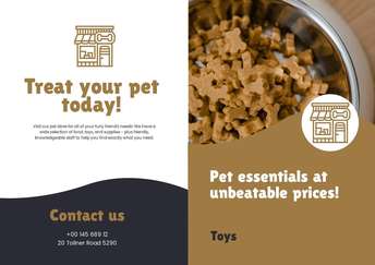 Level up your Pet Stores business with branded templates and materials!