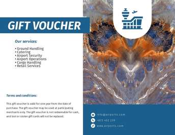 Instantly Create Voucher Designs for Your Airports Business - Easy!