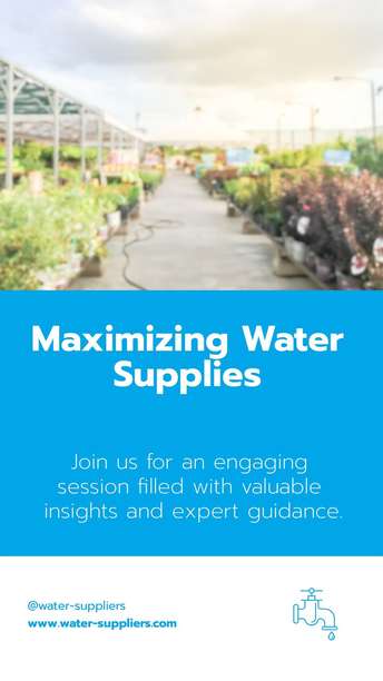 Boost Your Water Suppliers Business with Branded Editable Materials