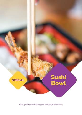 Boost Bento Business with Eye-Catching Indoor Signage Designs!