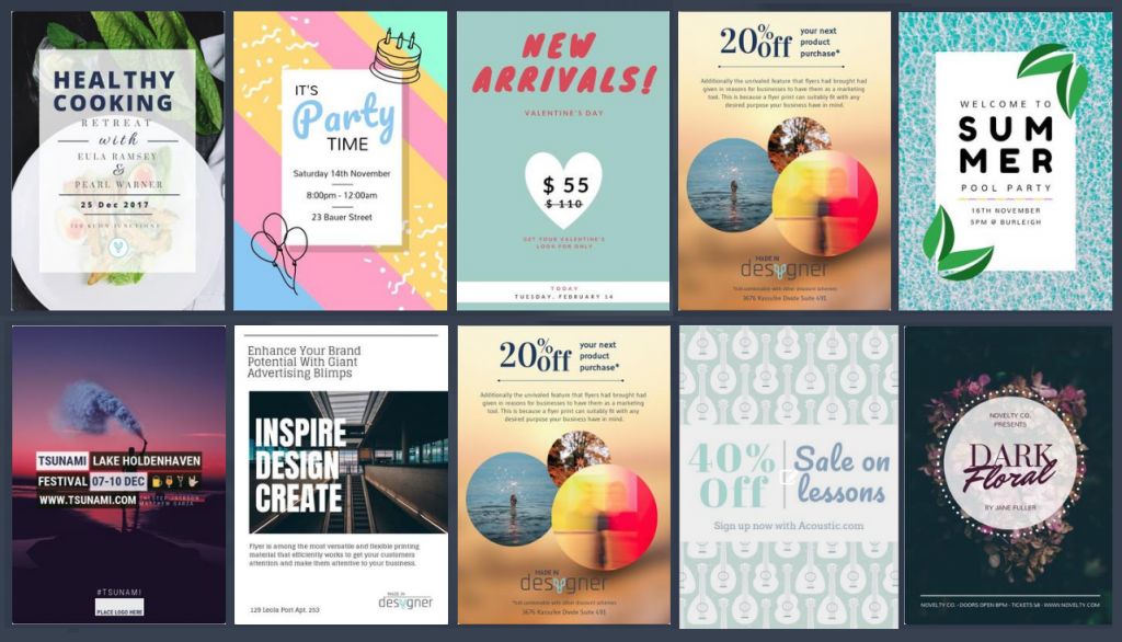 How to create an event poster design online: Event Poster Ideas