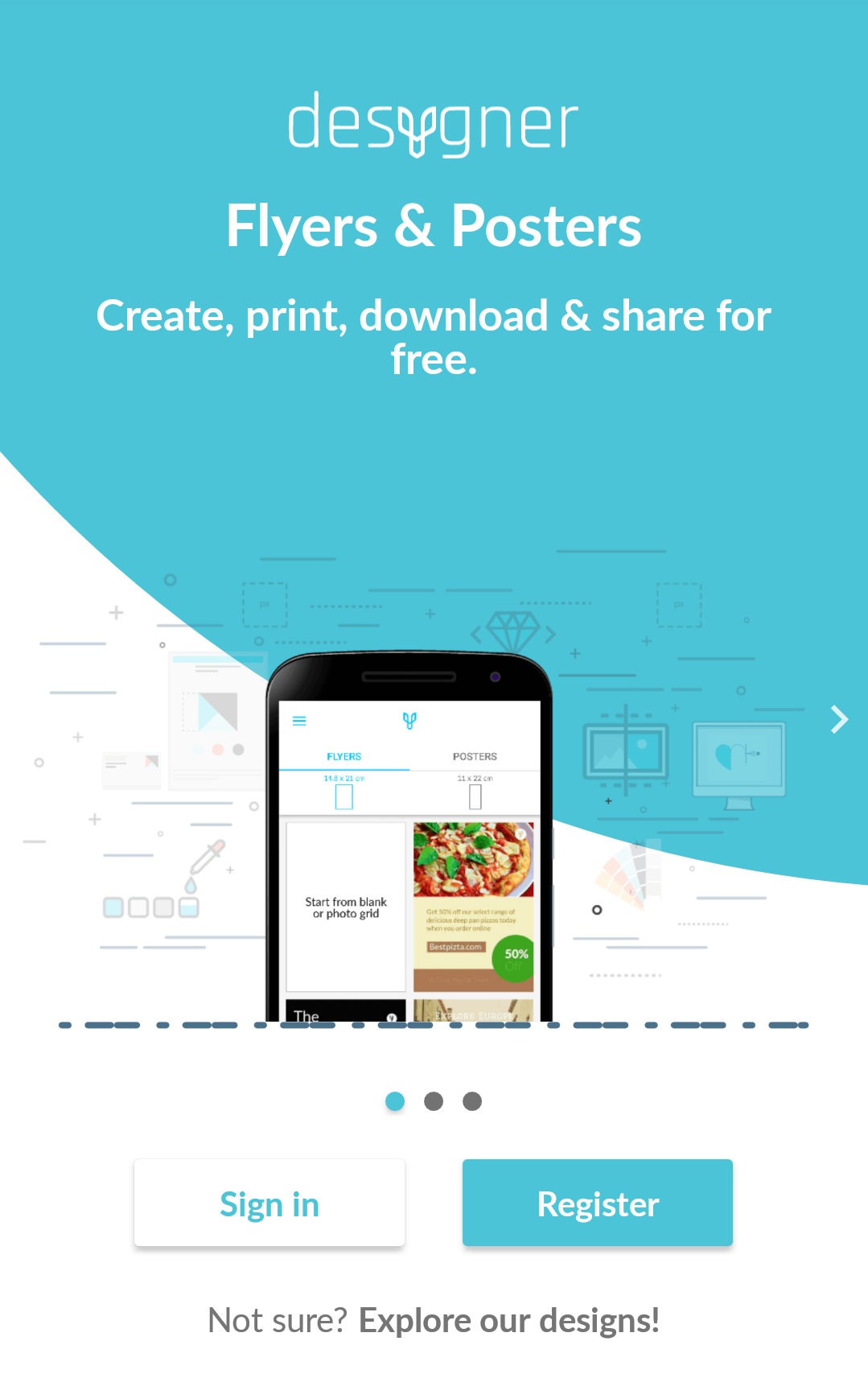 Learn how to make a flyer online using Desygner in 7 steps!