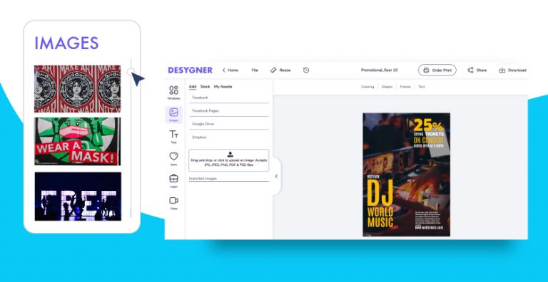 Learn how to make a flyer online using Desygner in 7 steps!