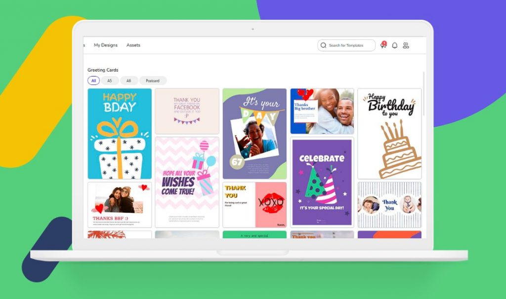 How to make a birthday card online for free with Desygner