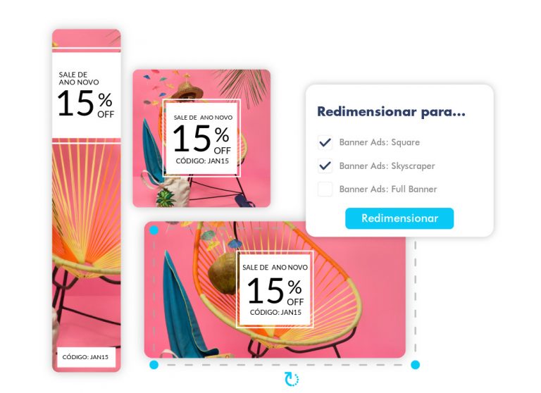 Criar banner online grátis e com rapidez | Criador de banner Desygner